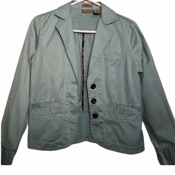 Ruff Hewn | Jackets & Coats | Ruff Hewn Mint 3 Button Jacket Med | Poshmark
